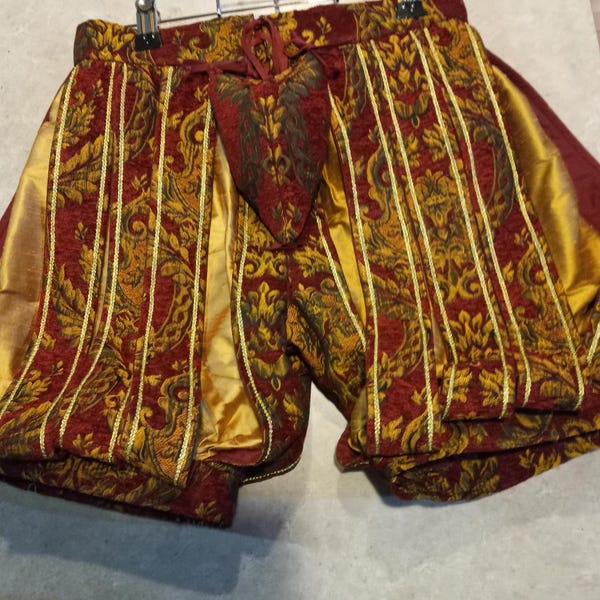 Renaissance Brocade Pants - Etsy
