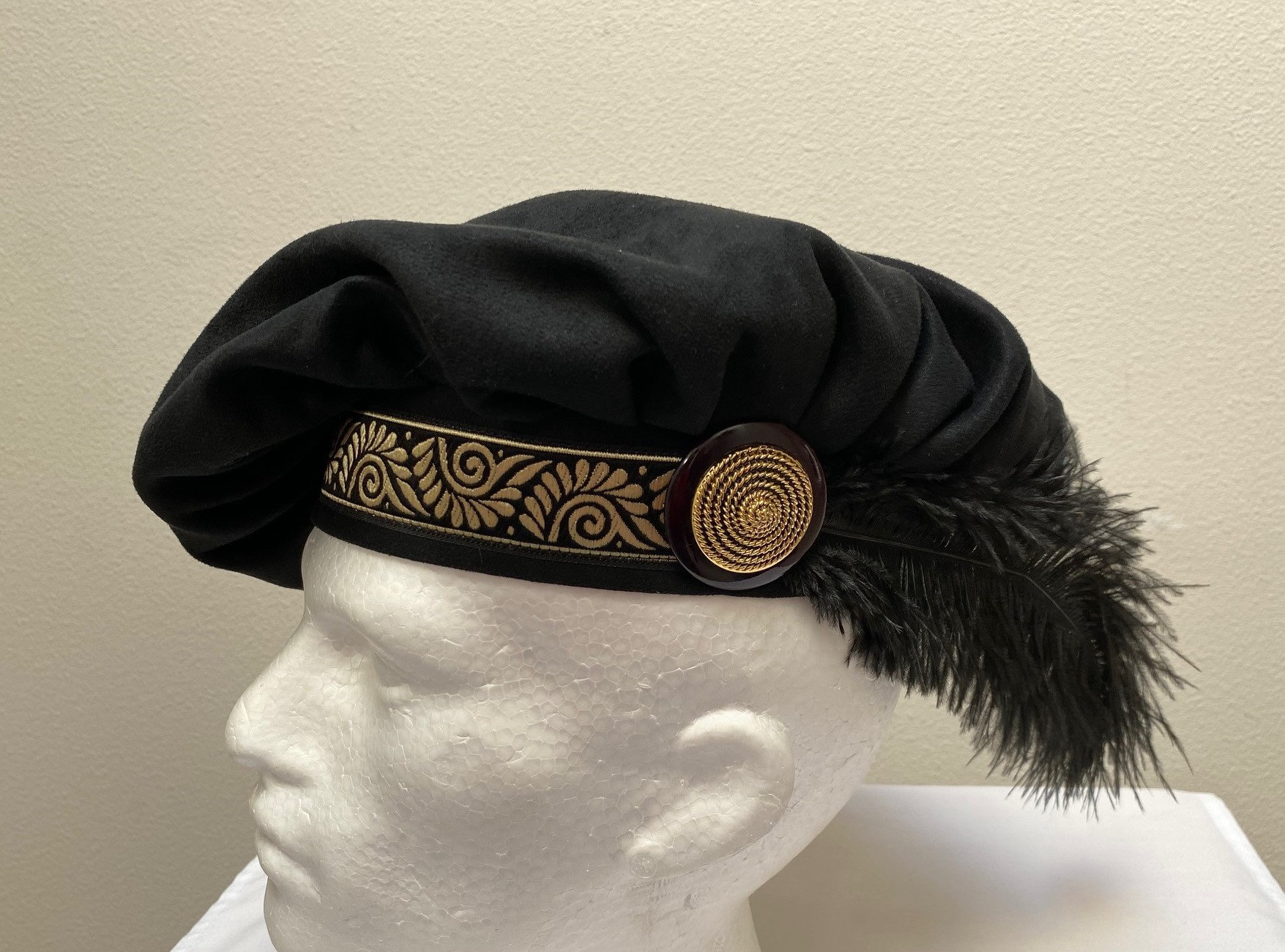 New Adult Renaissance Medieval Tudor Elizabethan Revolutionary Black ...