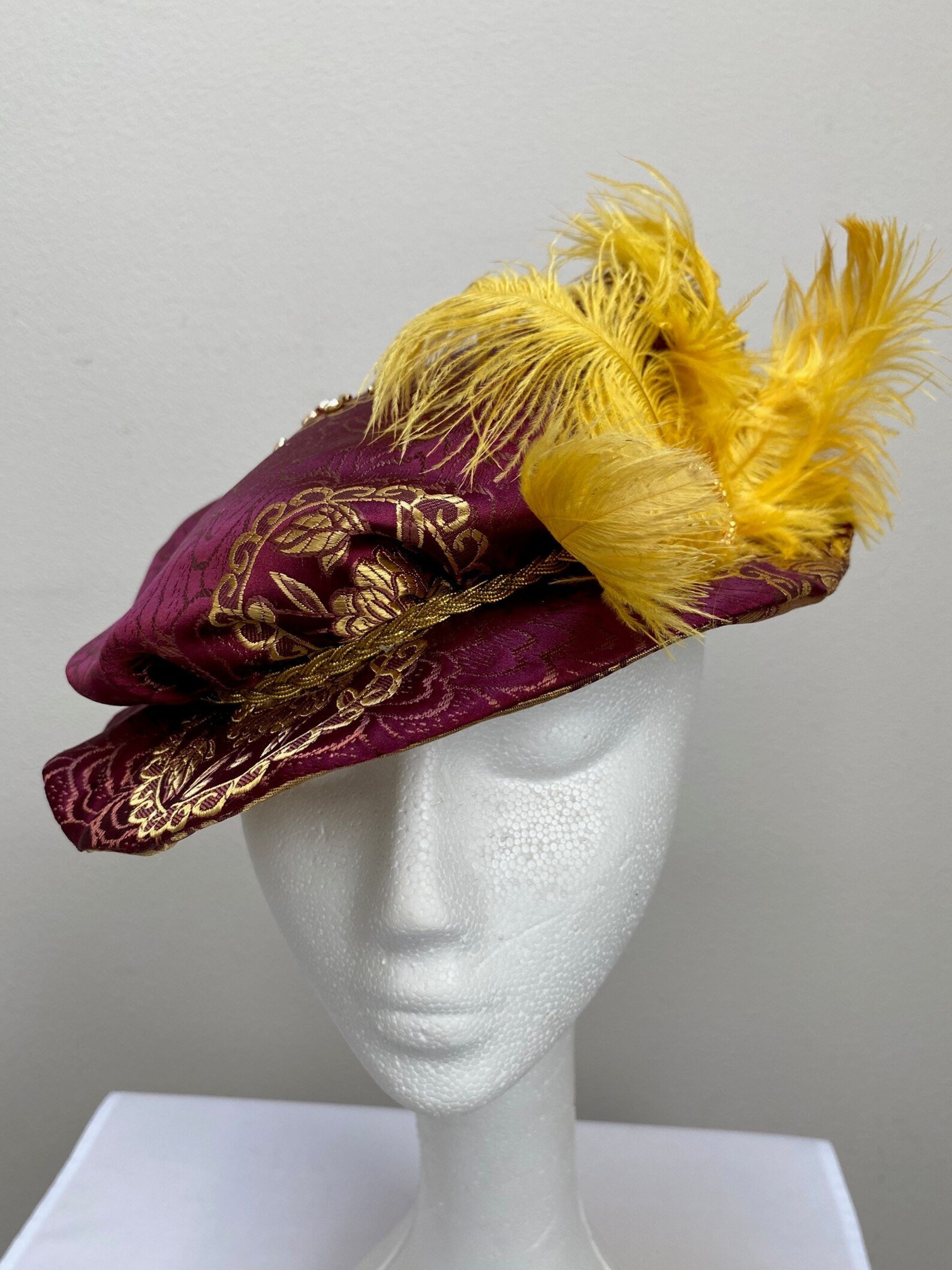 New Women's Renaissance Medieval Elizabethan Victorian Soft Brim ...