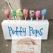 Potty Pops Sign, Potty Training Aid, Potty Award, Potty Training Reward ...