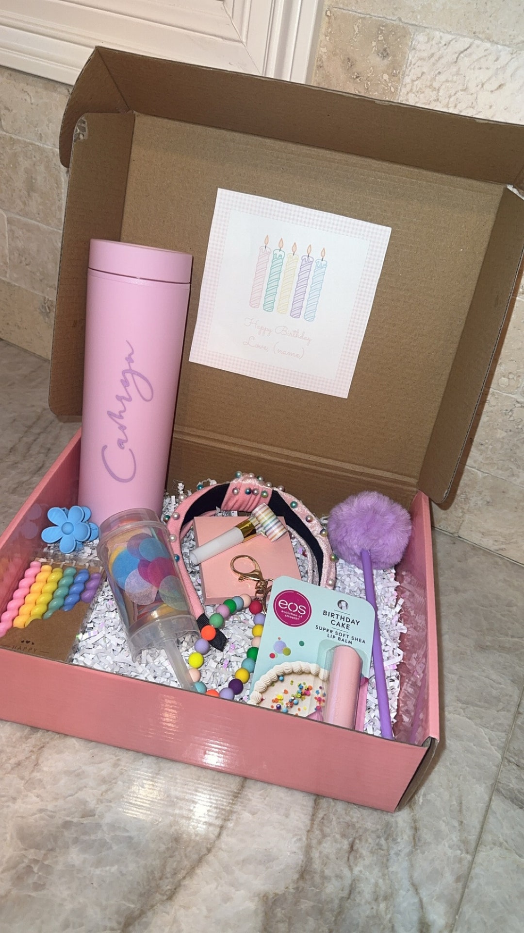 Happy Birthday Box for Friend, Personalized Birthday in a Box, Best ...