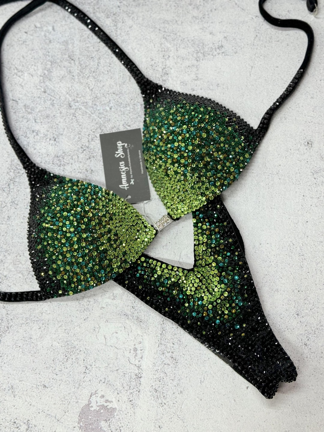 Competition Set - Rhinestone Fitness - NPC - IFBB - WBFF - Figure ...
