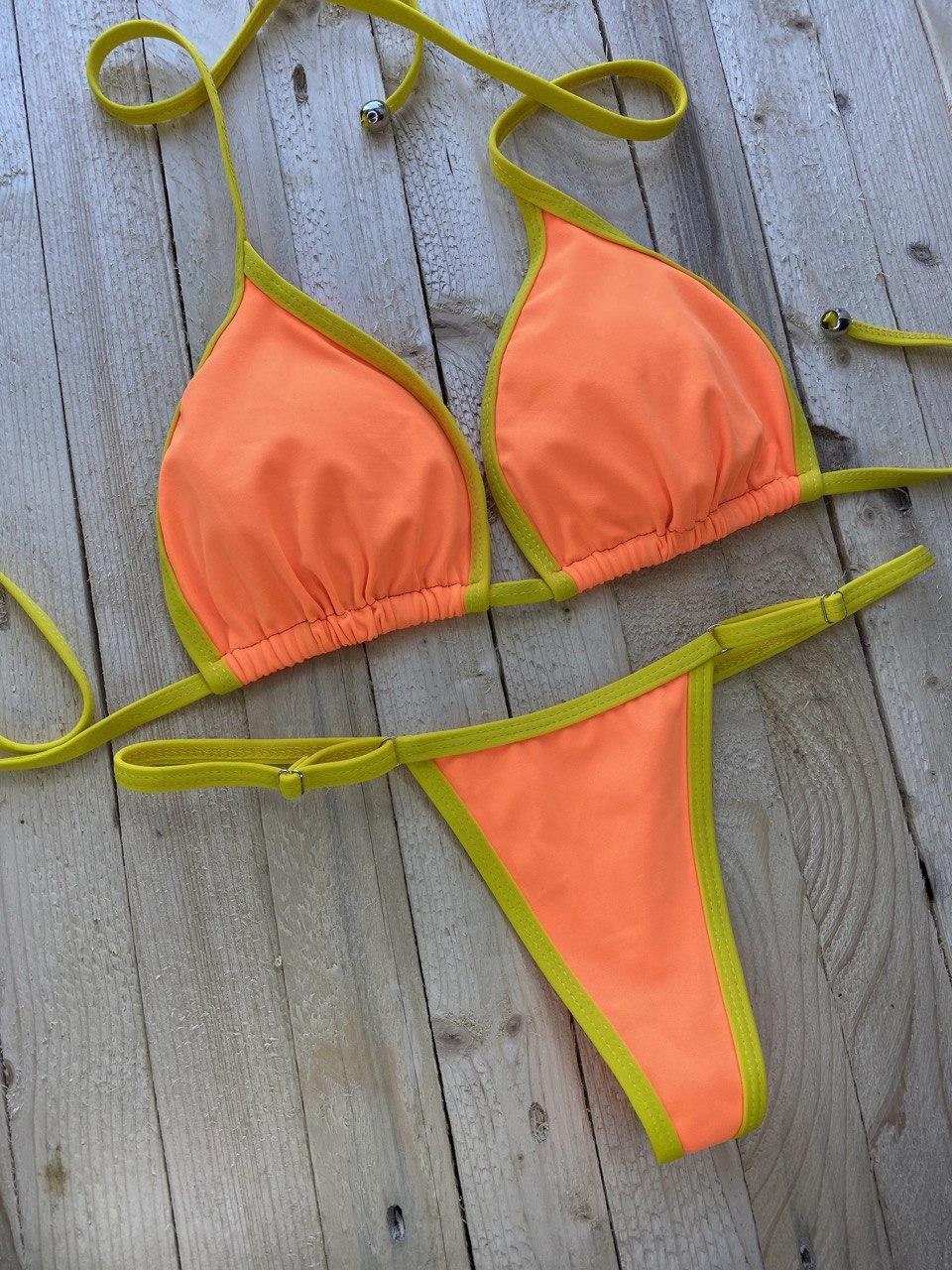 Strings Bikini Swimwear Sexy Swimsuit Lingerie Swimsuit - Etsy