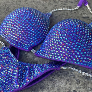 Competition Set - Rhinestone Fitness - NPC - IFBB - WBFF - Figure ...