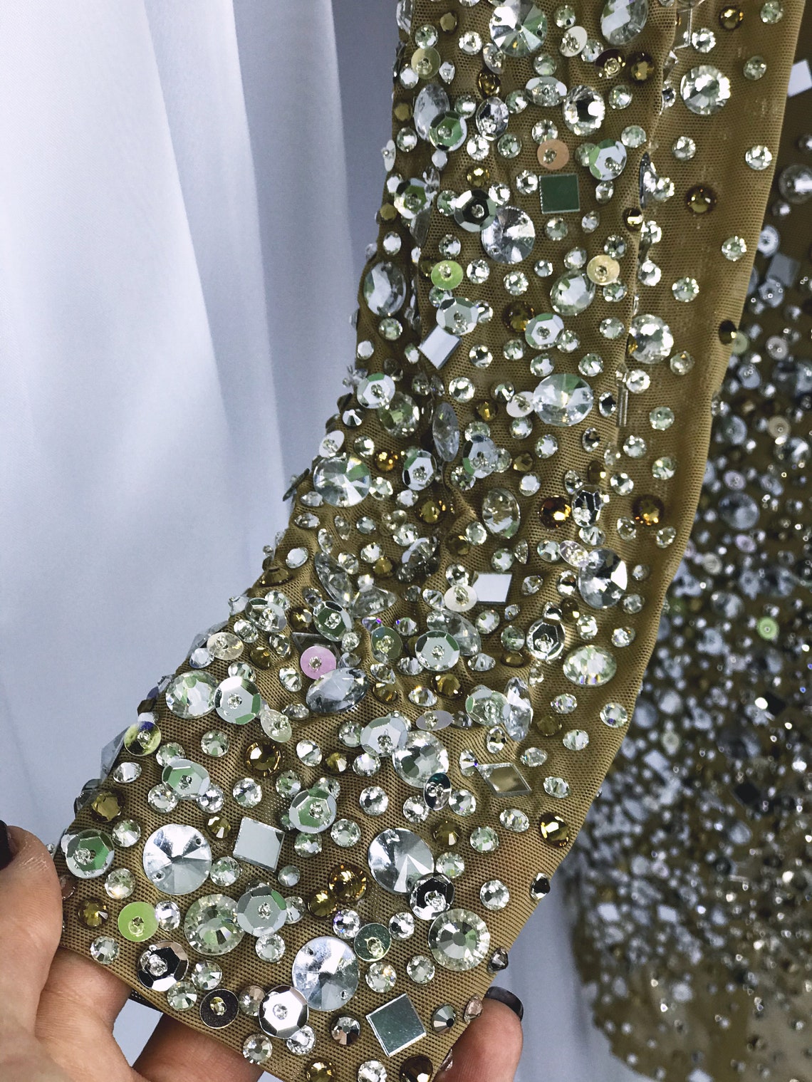 Shine Evening Dress in Rhinestones Dress in the Rocks Party Dress Sexy ...