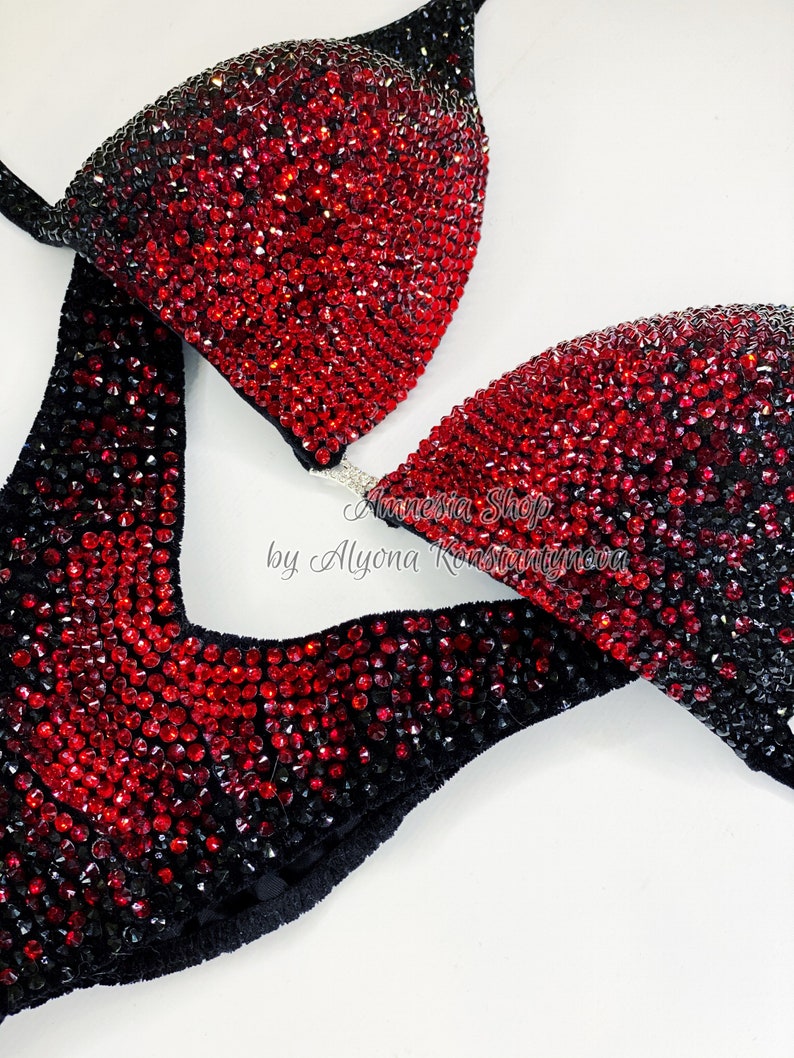 Competition Set - Rhinestone Fitness - NPC - IFBB - WBFF - Figure ...