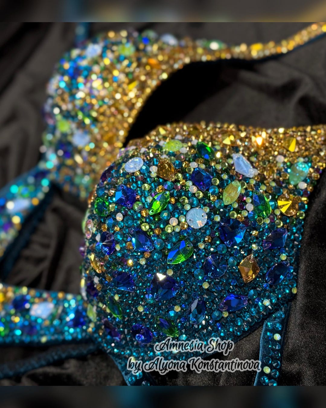 Competition Bikini - Rhinestone Fitness - NPC - IFBB - WBFF - Figure ...