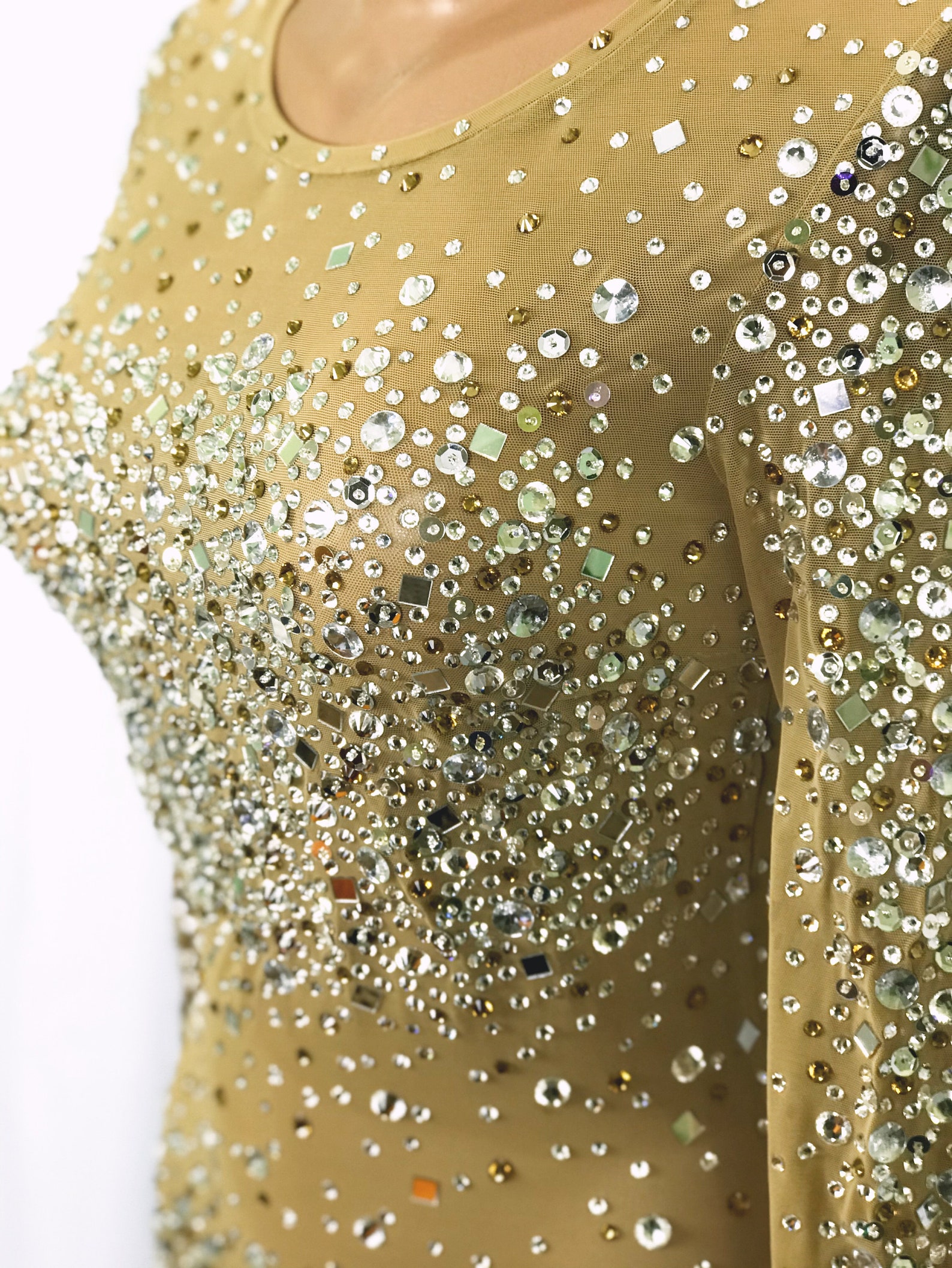 Shine Evening Dress in Rhinestones Dress in the Rocks Party Dress Sexy ...