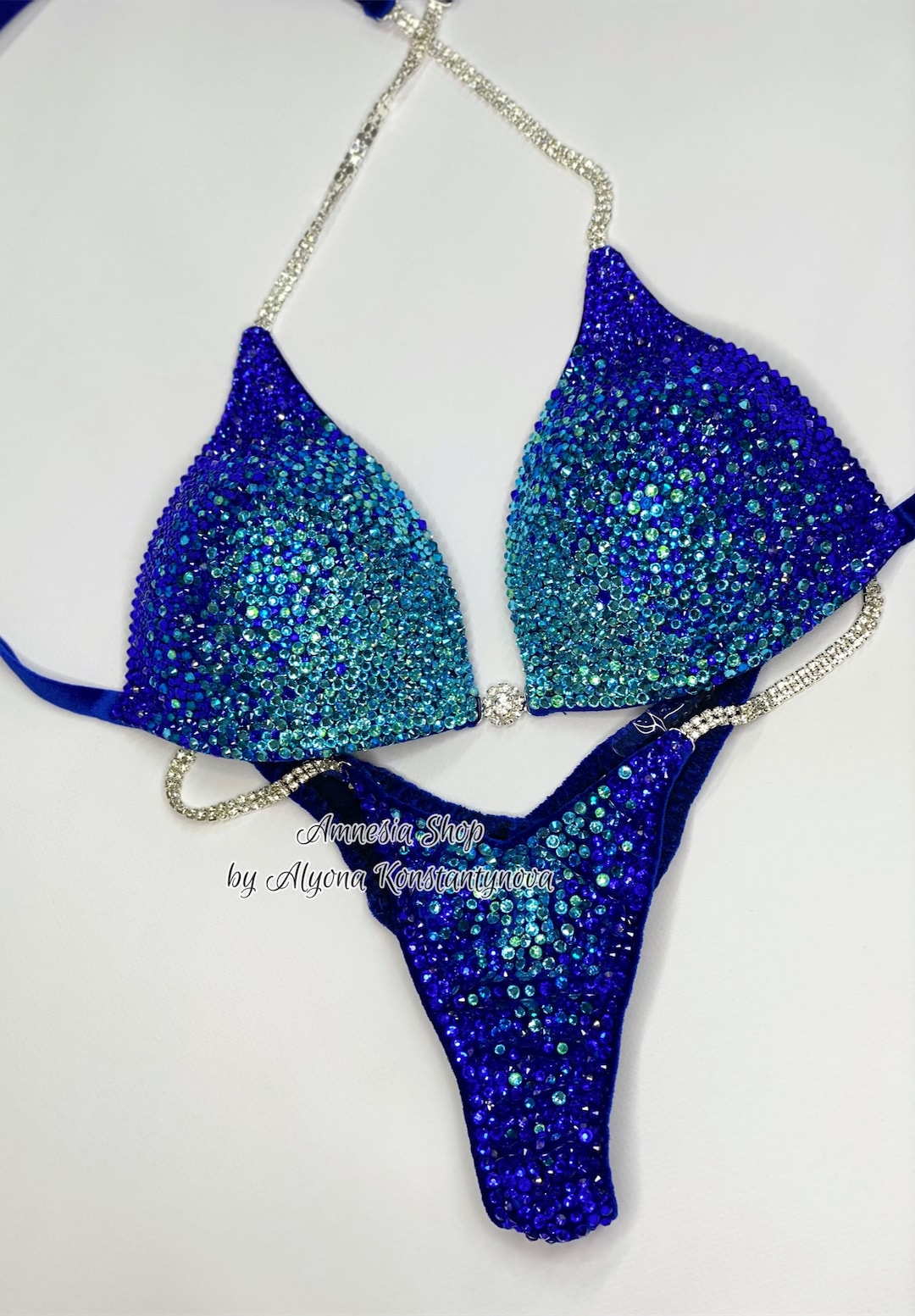 Competition Set - Rhinestone Fitness - NPC - IFBB - WBFF - Figure ...