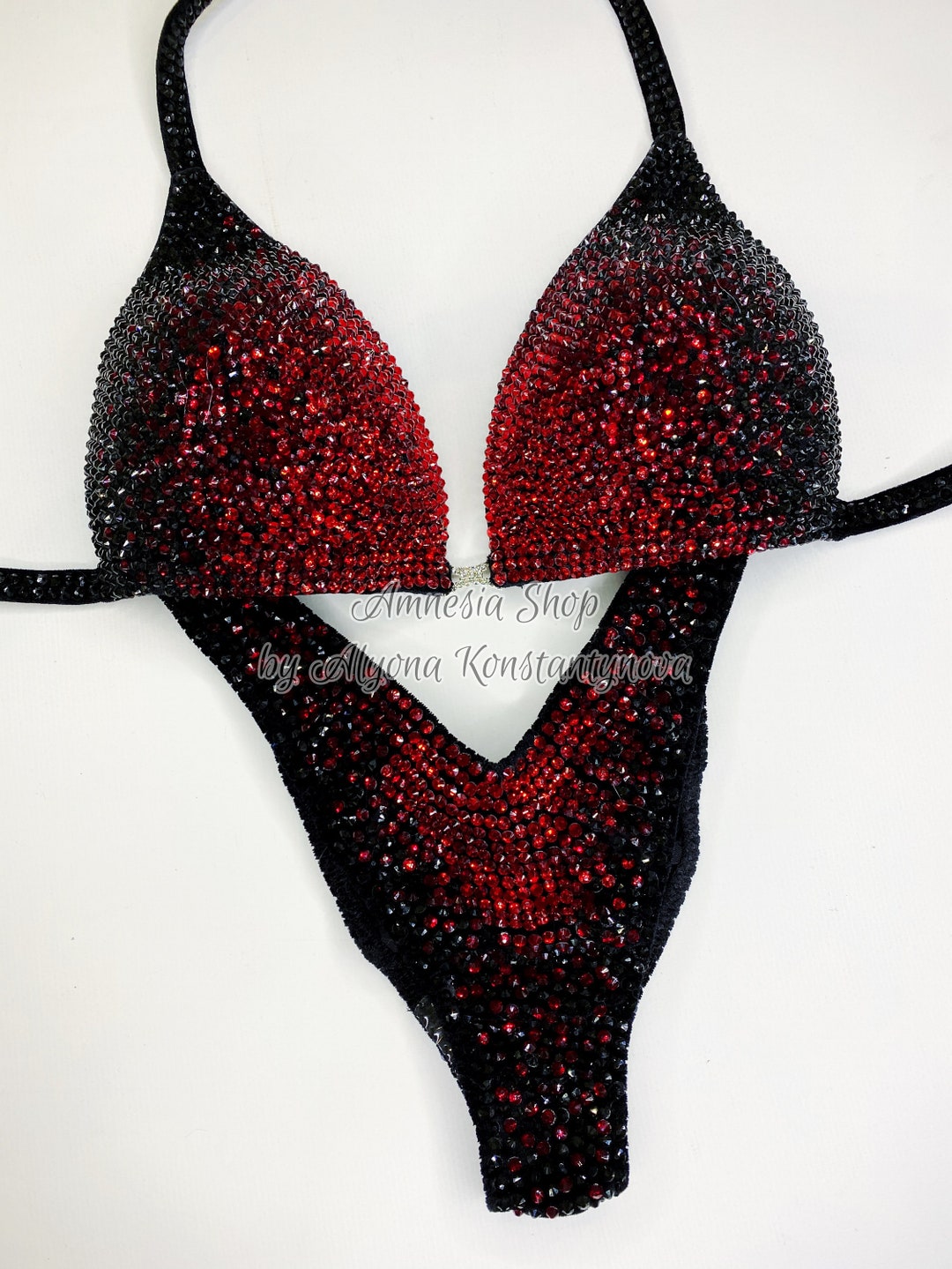 Competition Set - Rhinestone Fitness - NPC - IFBB - WBFF - Figure ...