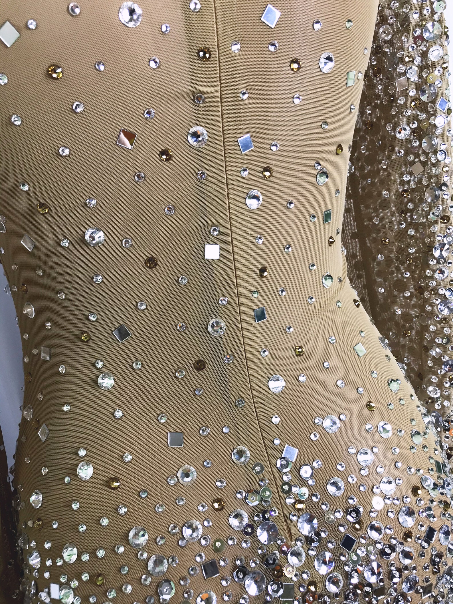 Shine Evening Dress in Rhinestones Dress in the Rocks Party Dress Sexy ...