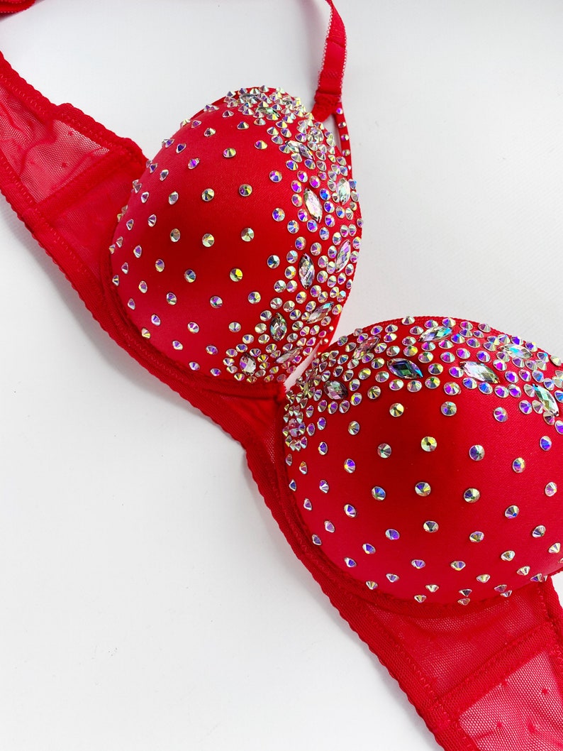Sexy Bra Bra Rhinestones Rave Bra Party Bra Sexy Women - Etsy