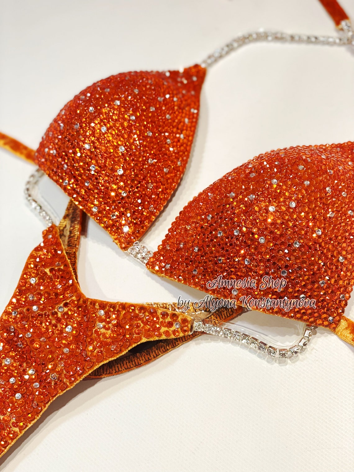 Competition Set - Rhinestone Fitness - NPC - IFBB - WBFF - Figure ...
