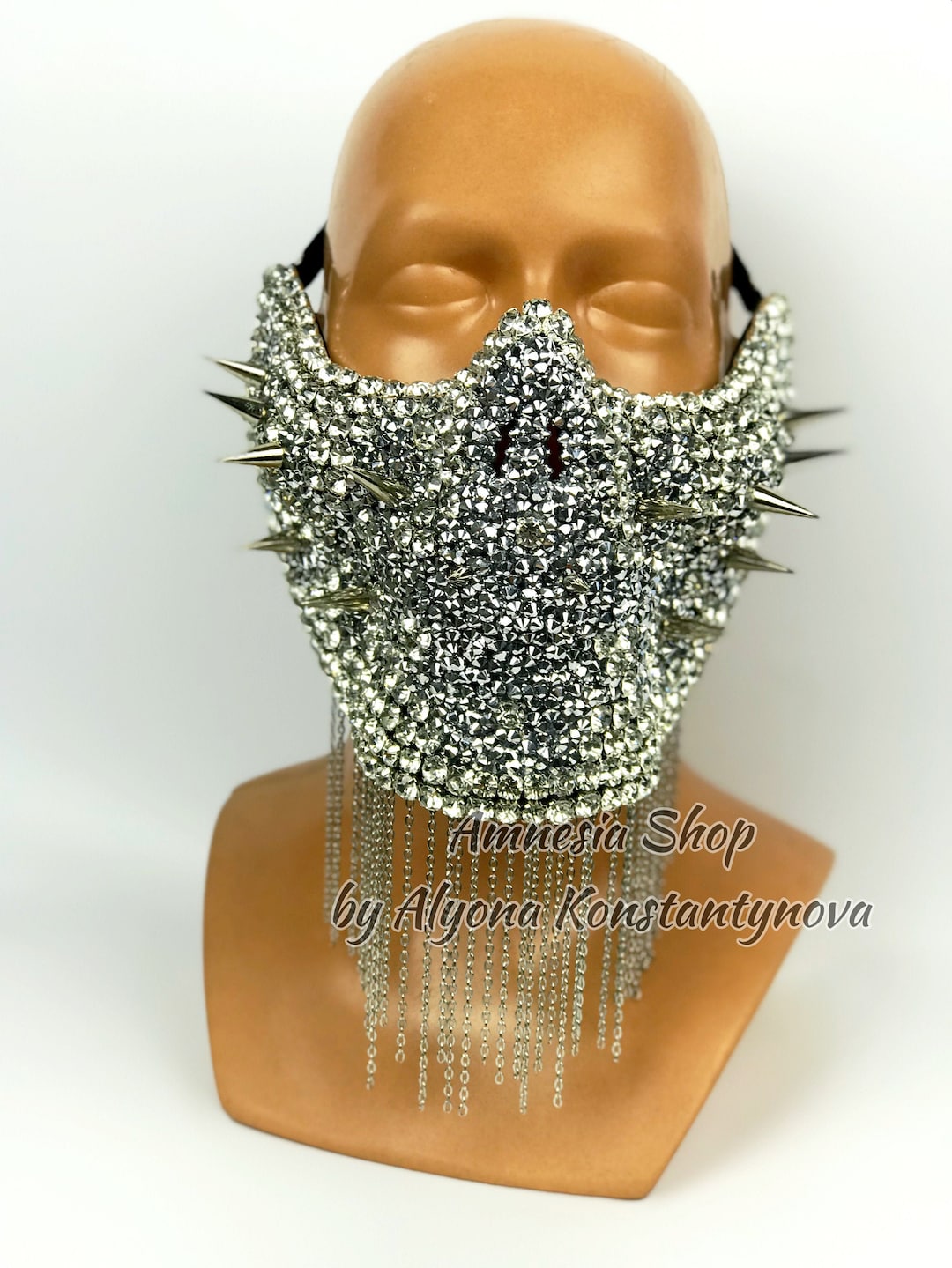 Skull Mask, Halloween Mask, Rave Mask, DJ Mask, Masquerade Mask, Rave ...