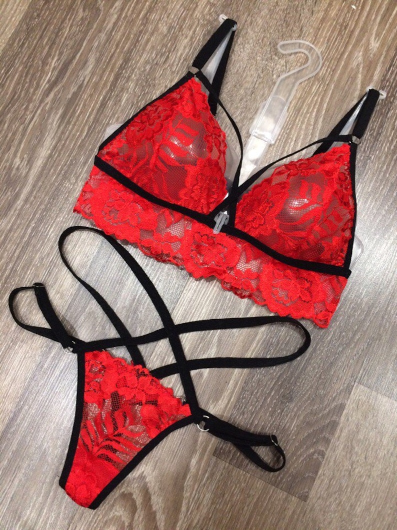 Lingerie Woman Set Harness Lingerie Sexy Lingerie Set Lace - Etsy
