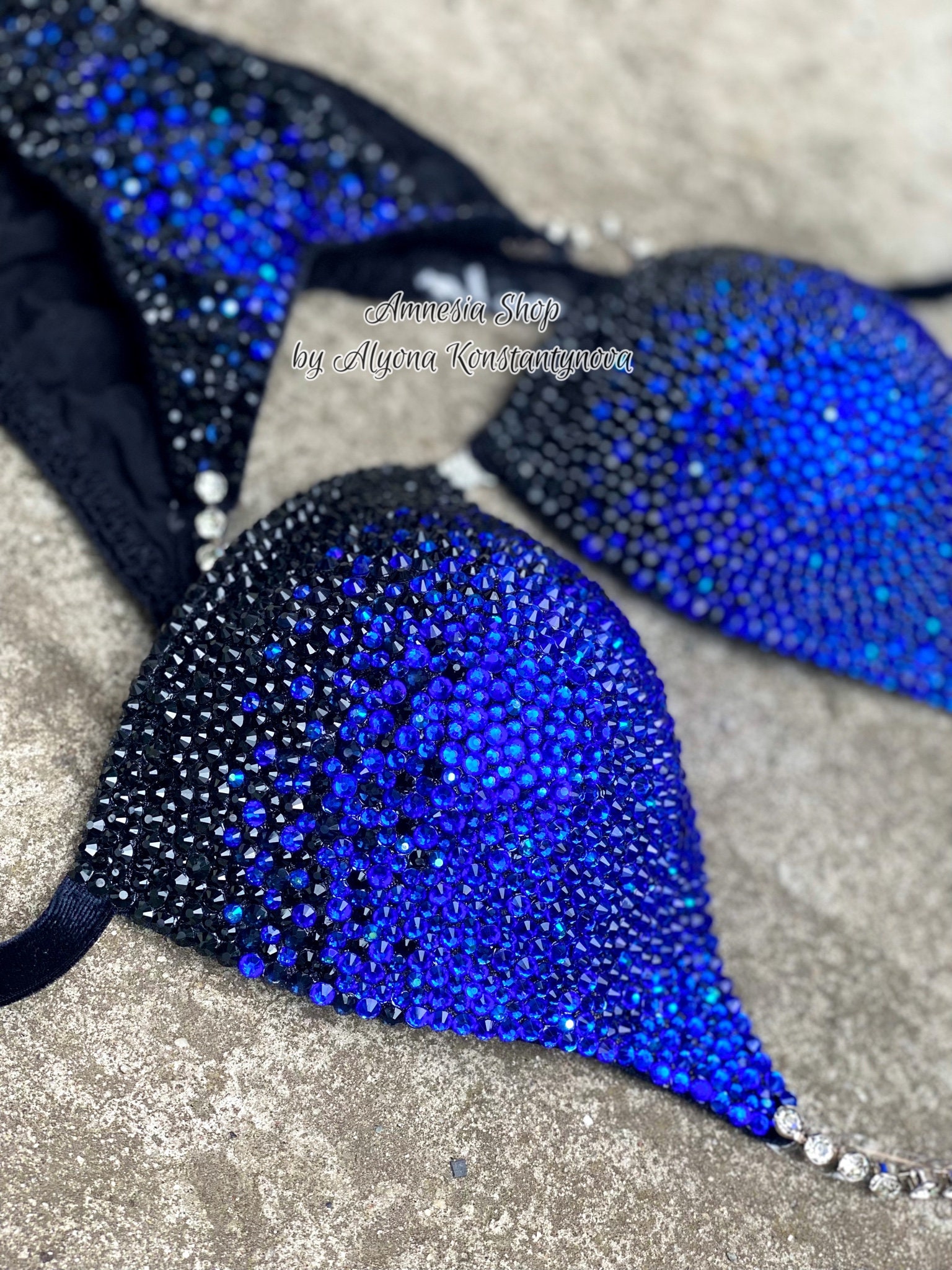 Competition Set - Rhinestone Fitness - NPC - IFBB - WBFF - Figure ...