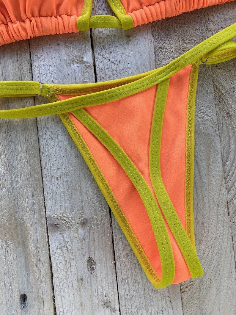 Strings Bikini Swimwear Sexy Swimsuit Lingerie Swimsuit - Etsy