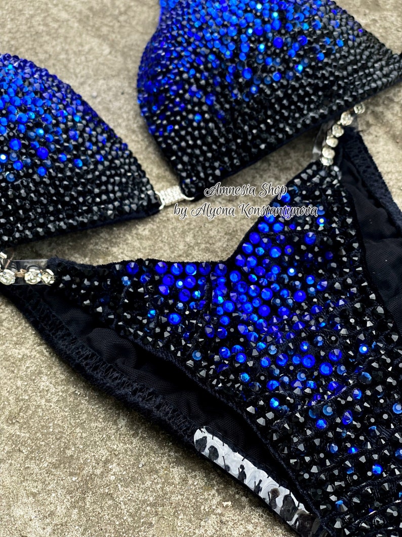 Competition Set - Rhinestone Fitness - NPC - IFBB - WBFF - Figure ...
