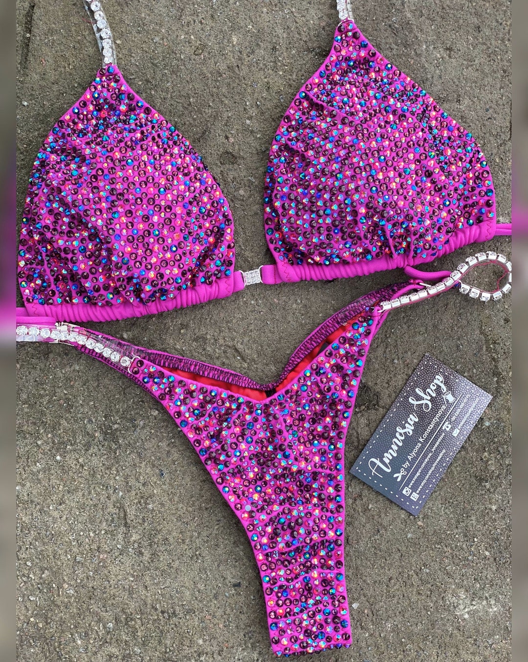 Ifbb Bikini Suit - Figure Competition Suit - Fitness Bikini ...