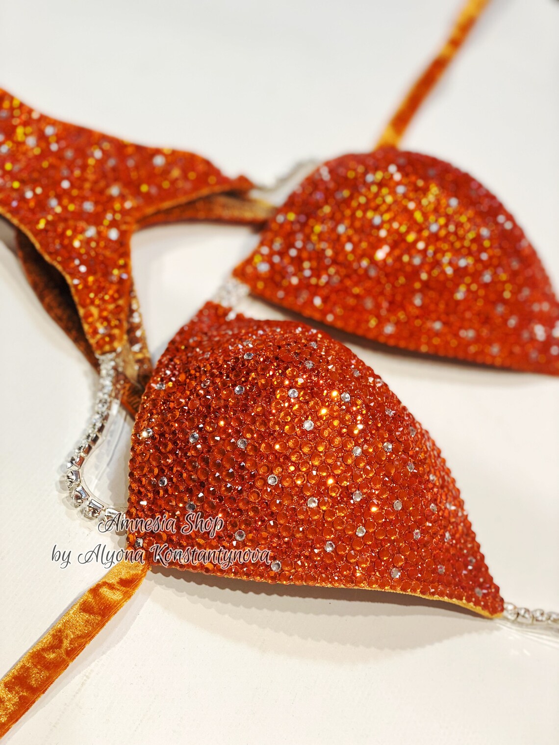 Competition Set - Rhinestone Fitness - NPC - IFBB - WBFF - Figure ...