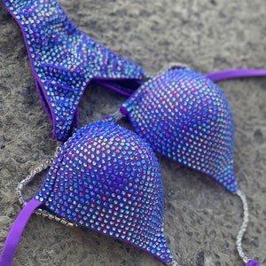 Competition Set - Rhinestone Fitness - NPC - IFBB - WBFF - Figure ...