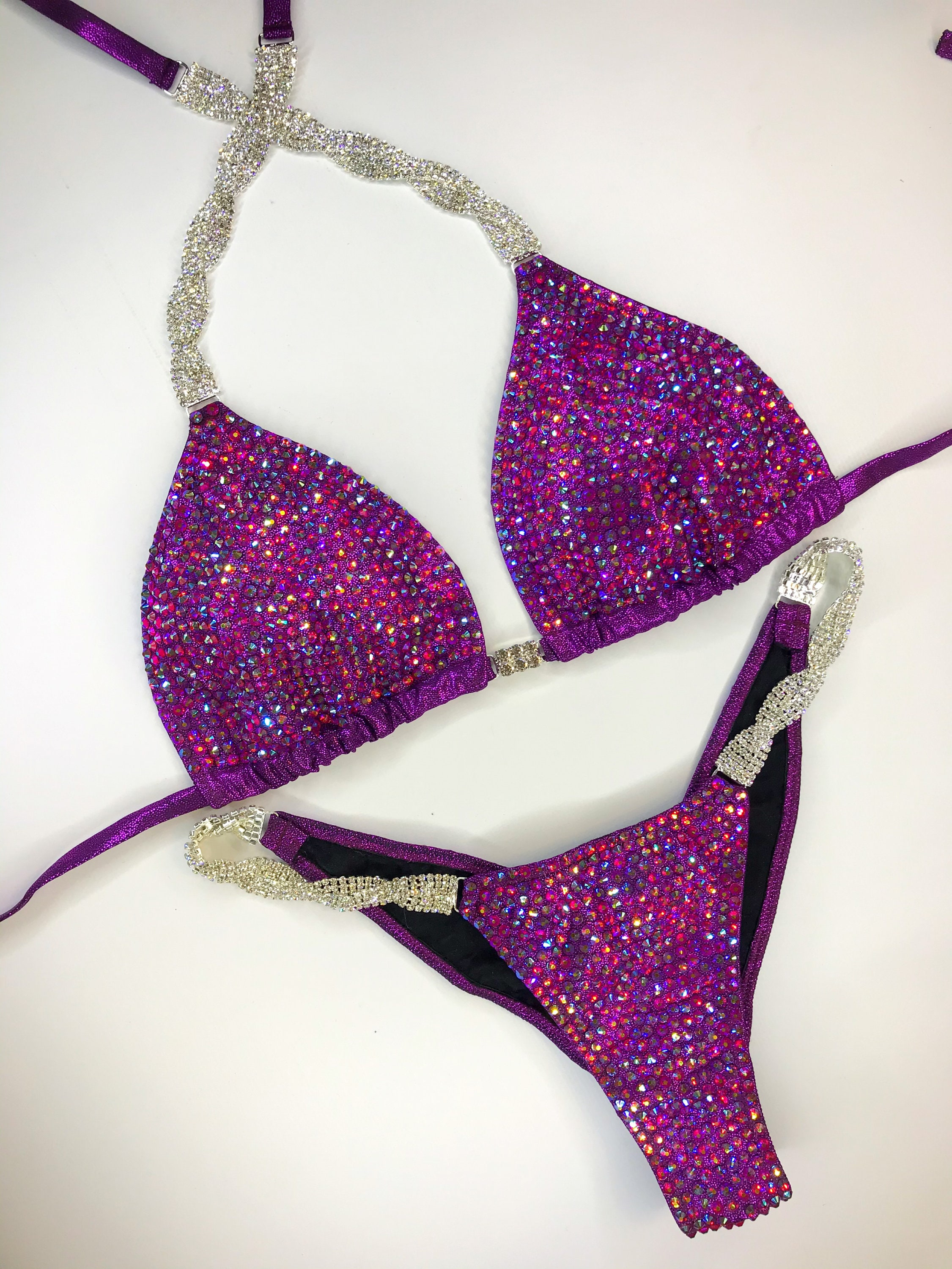 NPC Ifbb bikini suit Figure Competition Suit Fitness | Etsy