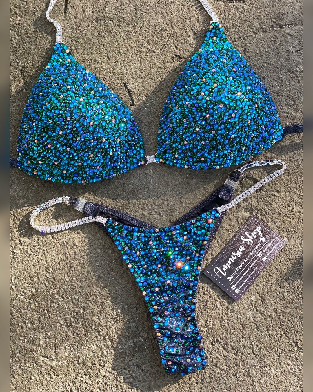 Bodybuilding Bikini Set, Competition Set, Figure Bikini, Bikini Suit ...