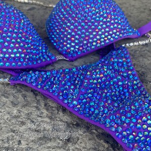 Competition Set - Rhinestone Fitness - NPC - IFBB - WBFF - Figure ...