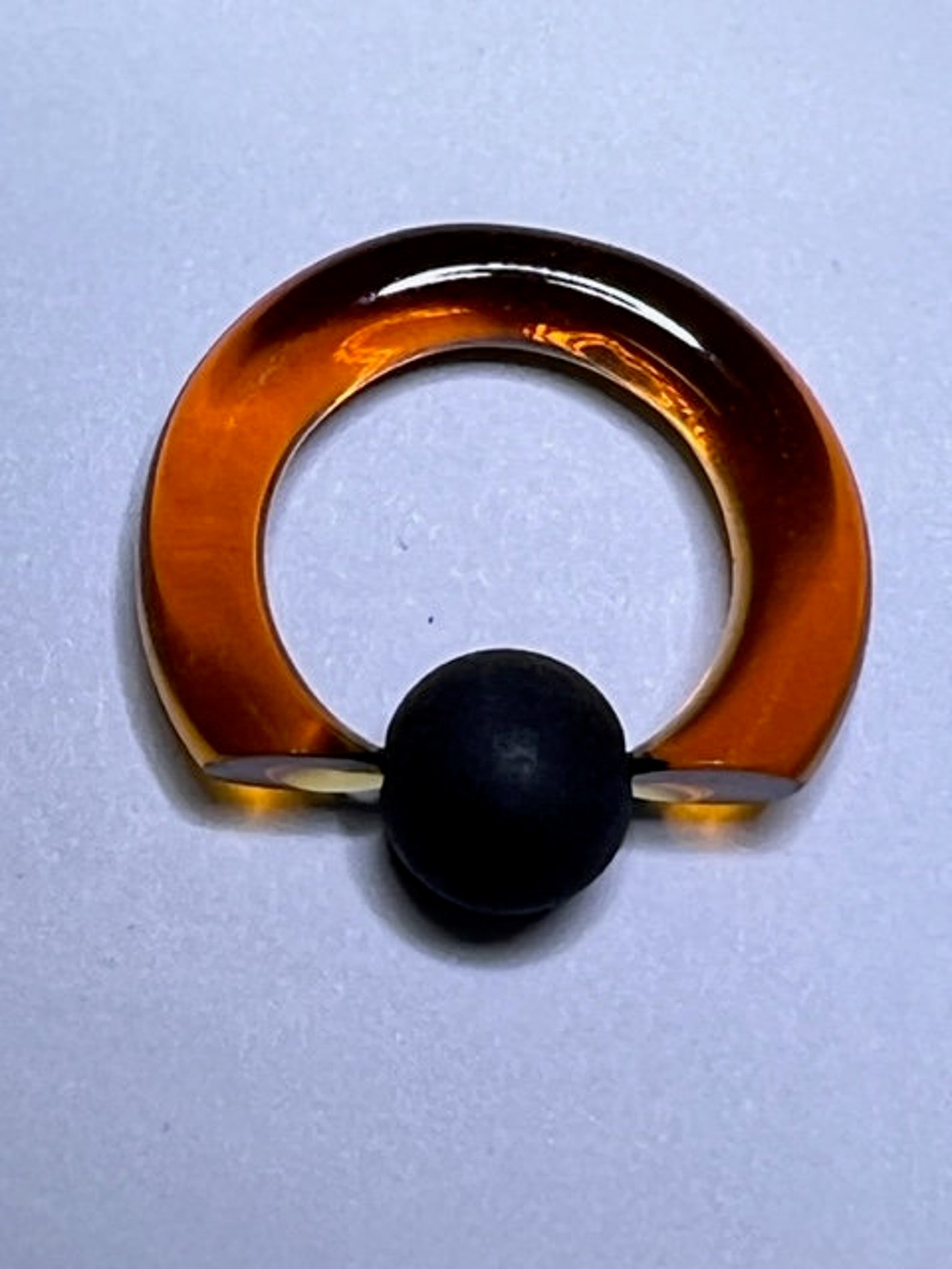 Gorilla Glass SIMPLE CAPTIVE BEAD Taper Rings - Priced per Piece - Etsy