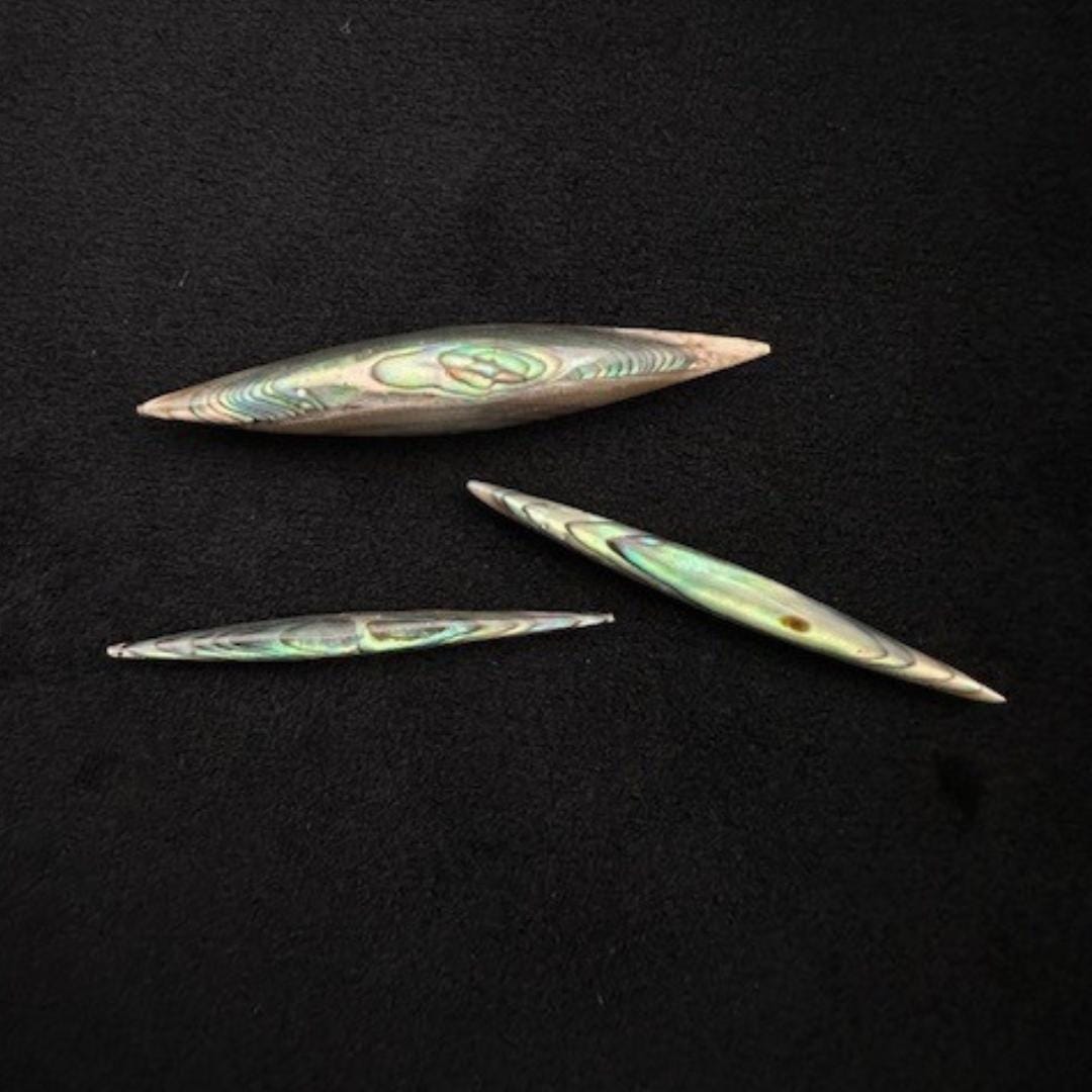 Abalone Shell Spikes - Priced per Piece - Etsy