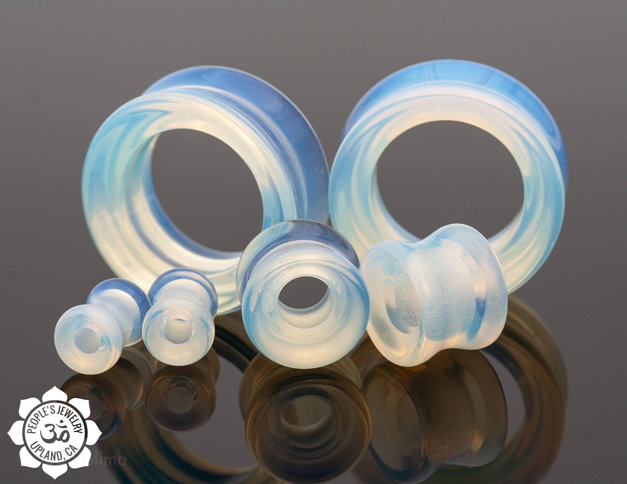 Double Flare Stone Eyelets 7 Materials to Choose from | Etsy