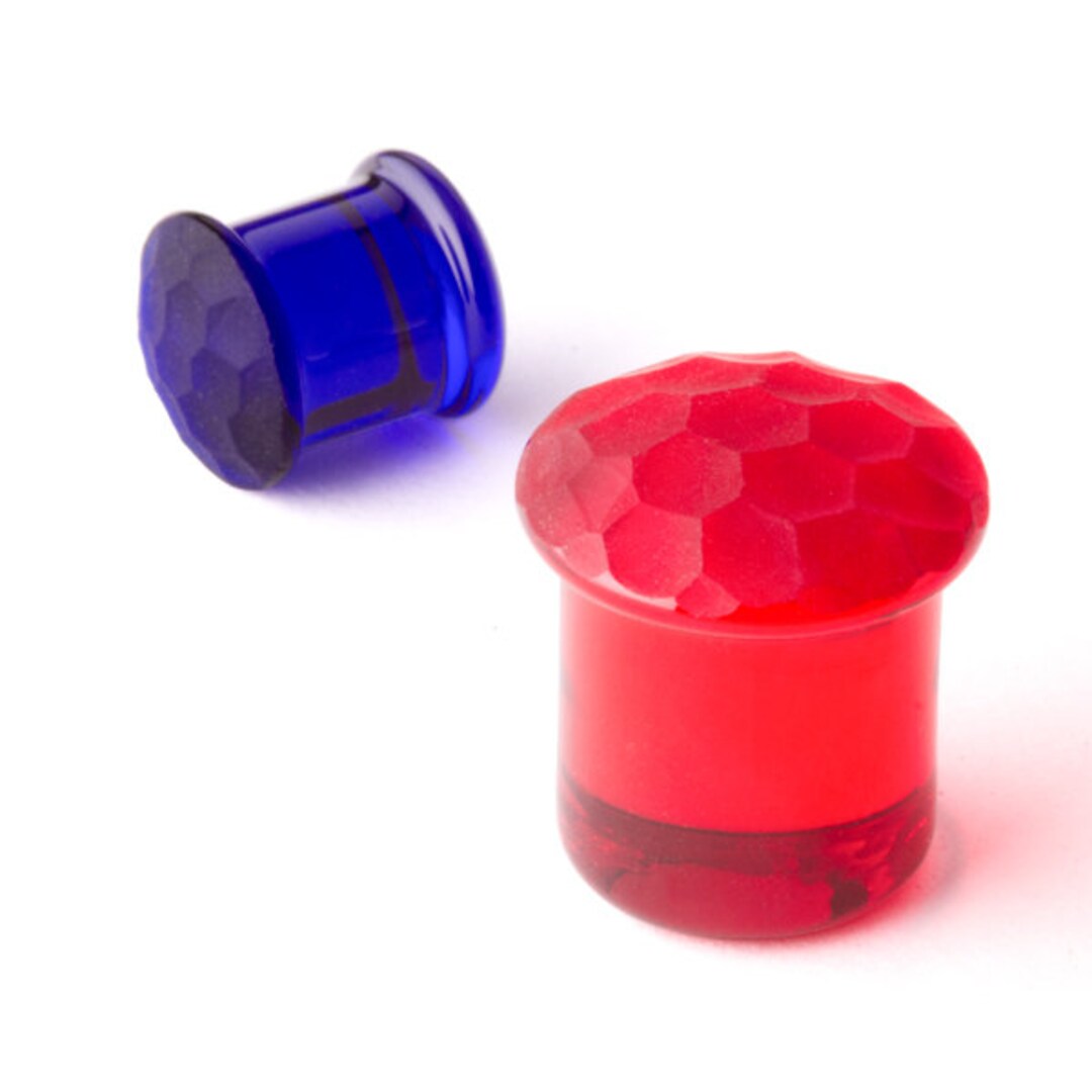 Gorilla Glass Martele Simple Plugs inbetween Sizes Silicone - Etsy