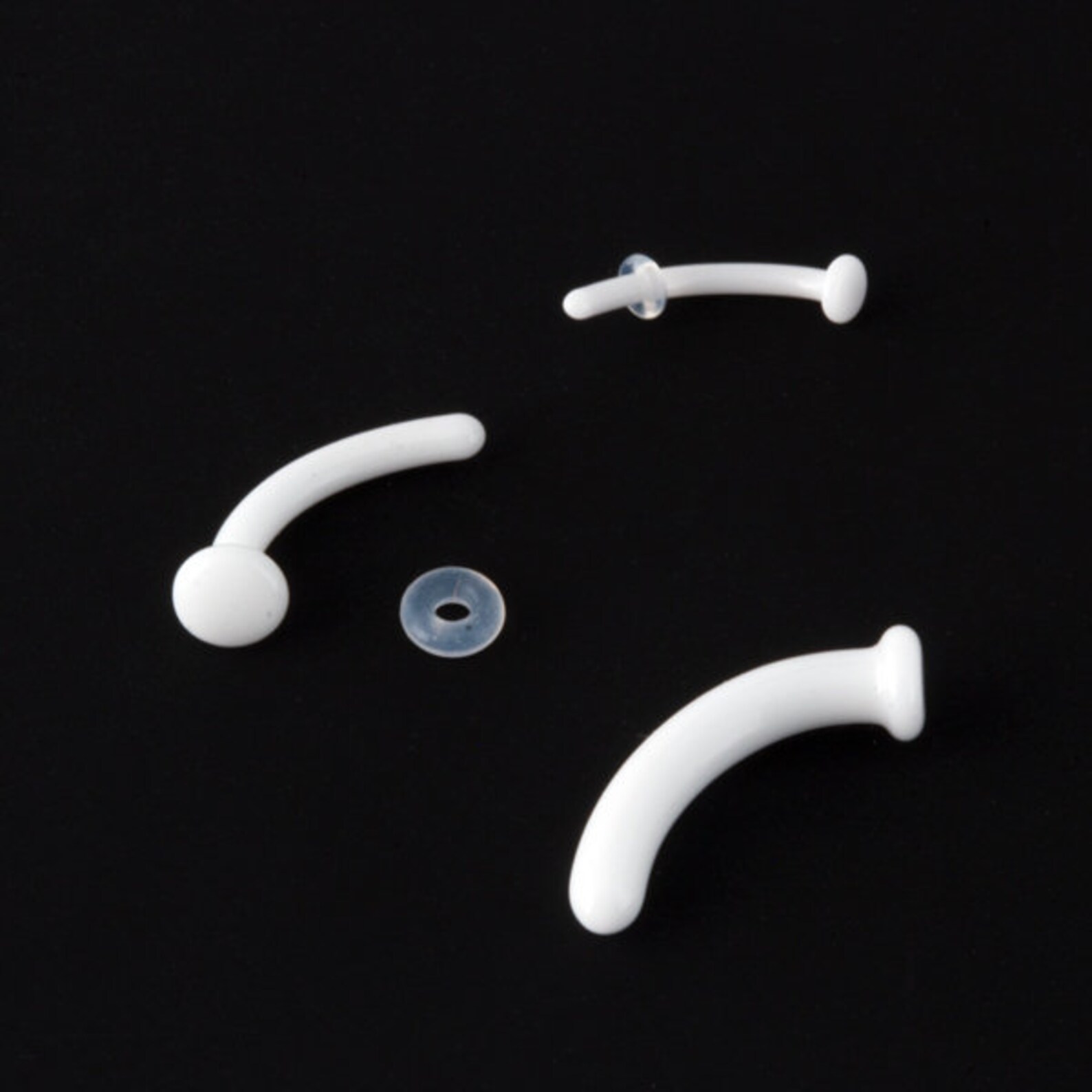 Gorilla Glass Skin Tone Color Front Curved Retainers With - Etsy