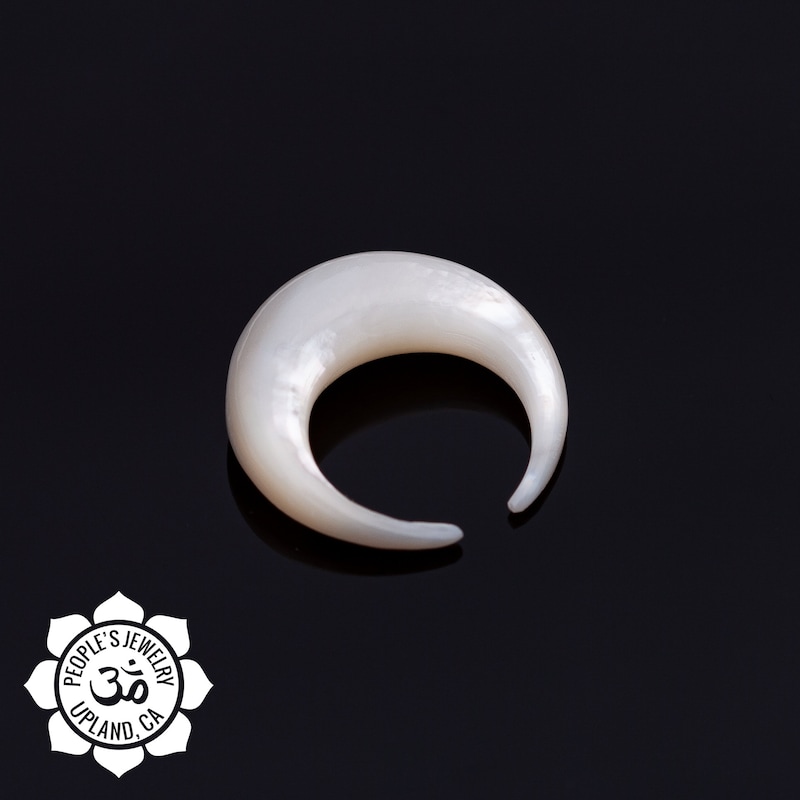 White Septum Pincher 10g - Etsy