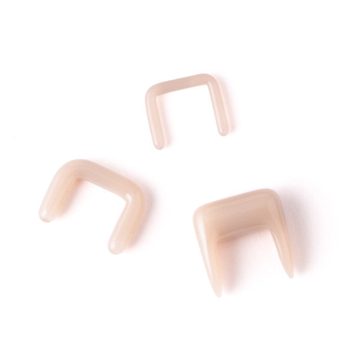 Gorilla Glass Skin Tone Color Septum Retainers - Etsy