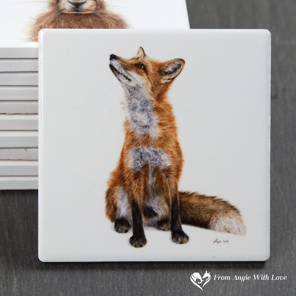 Fox Coaster - Etsy