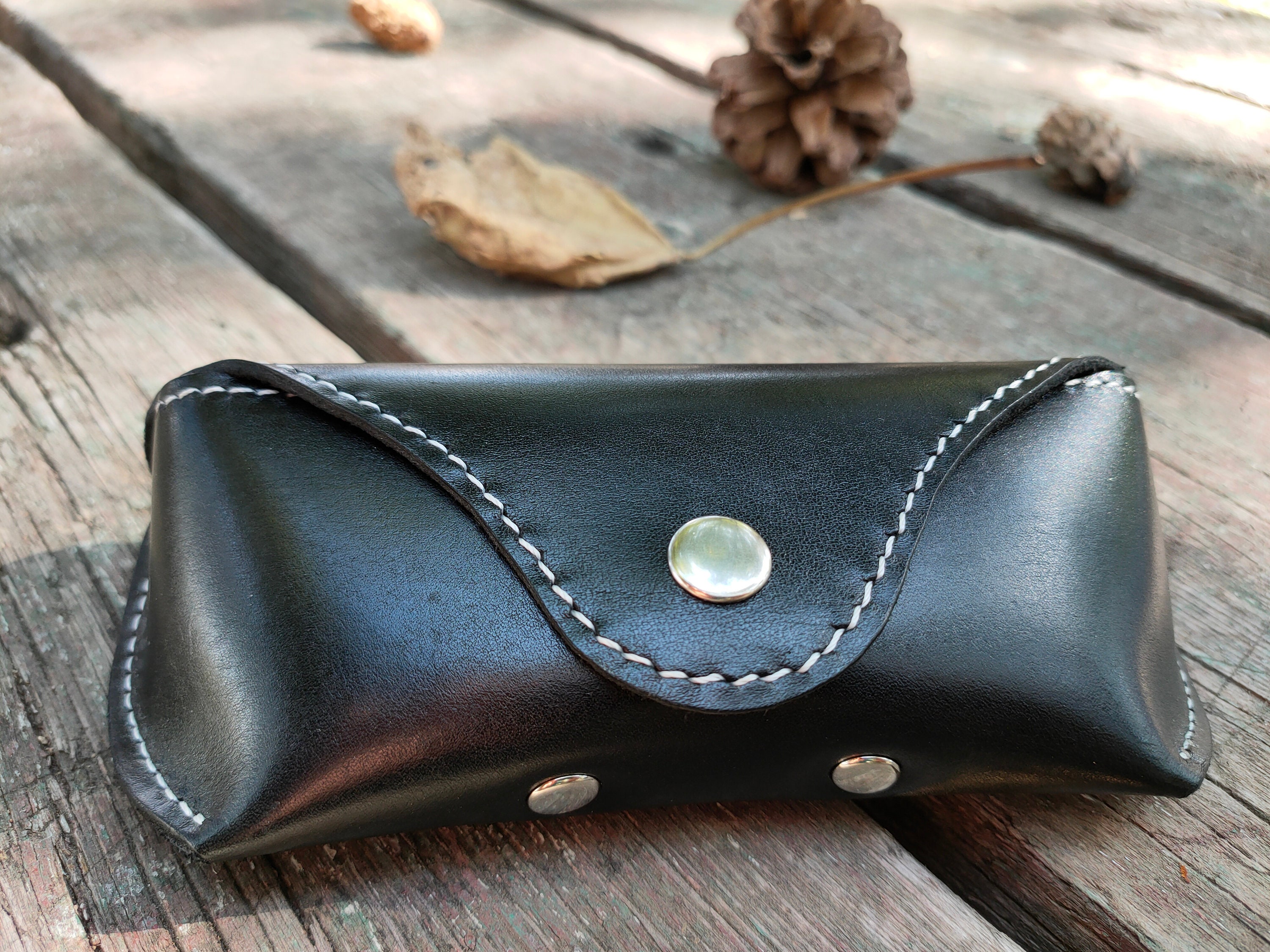Handmade Leather Sunglasses Case Sungasses Covereyewear Case Etsy