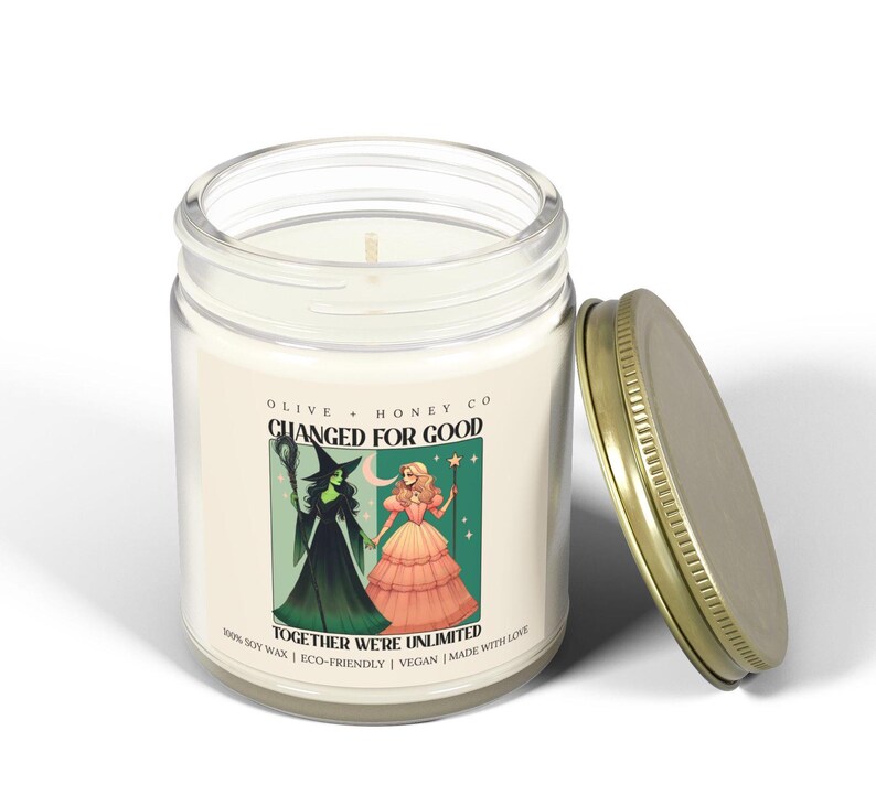 Wicked A New Musical Candle, Defying Gravity Candle, Wicked Changed for ...