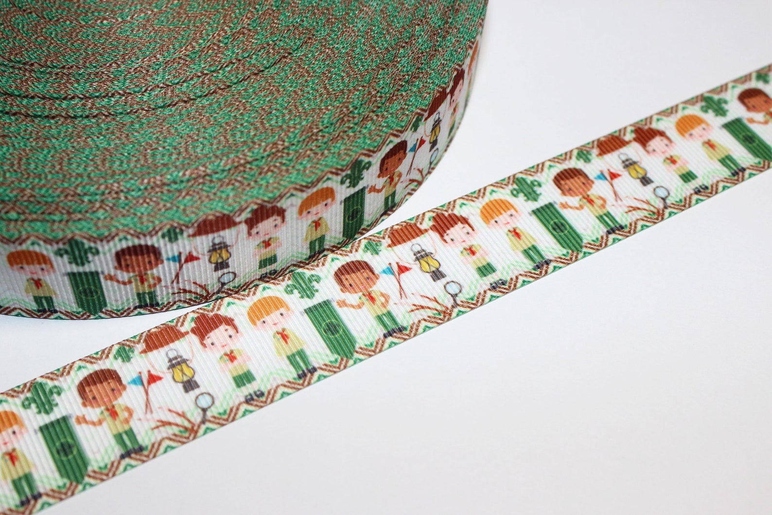 Boy Scout Character Ribbon - Etsy