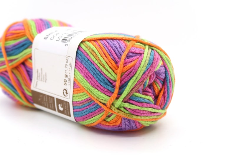 Cotton Yarn, Smile, 50 Grs, Ecofriendly Collection, Spring and Summer ...