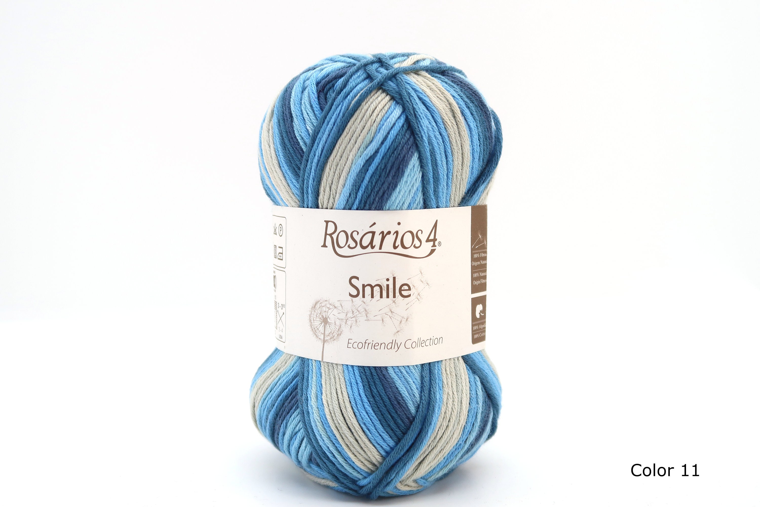 Cotton Yarn, Smile, 50 Grs, Ecofriendly Collection, Spring and Summer ...