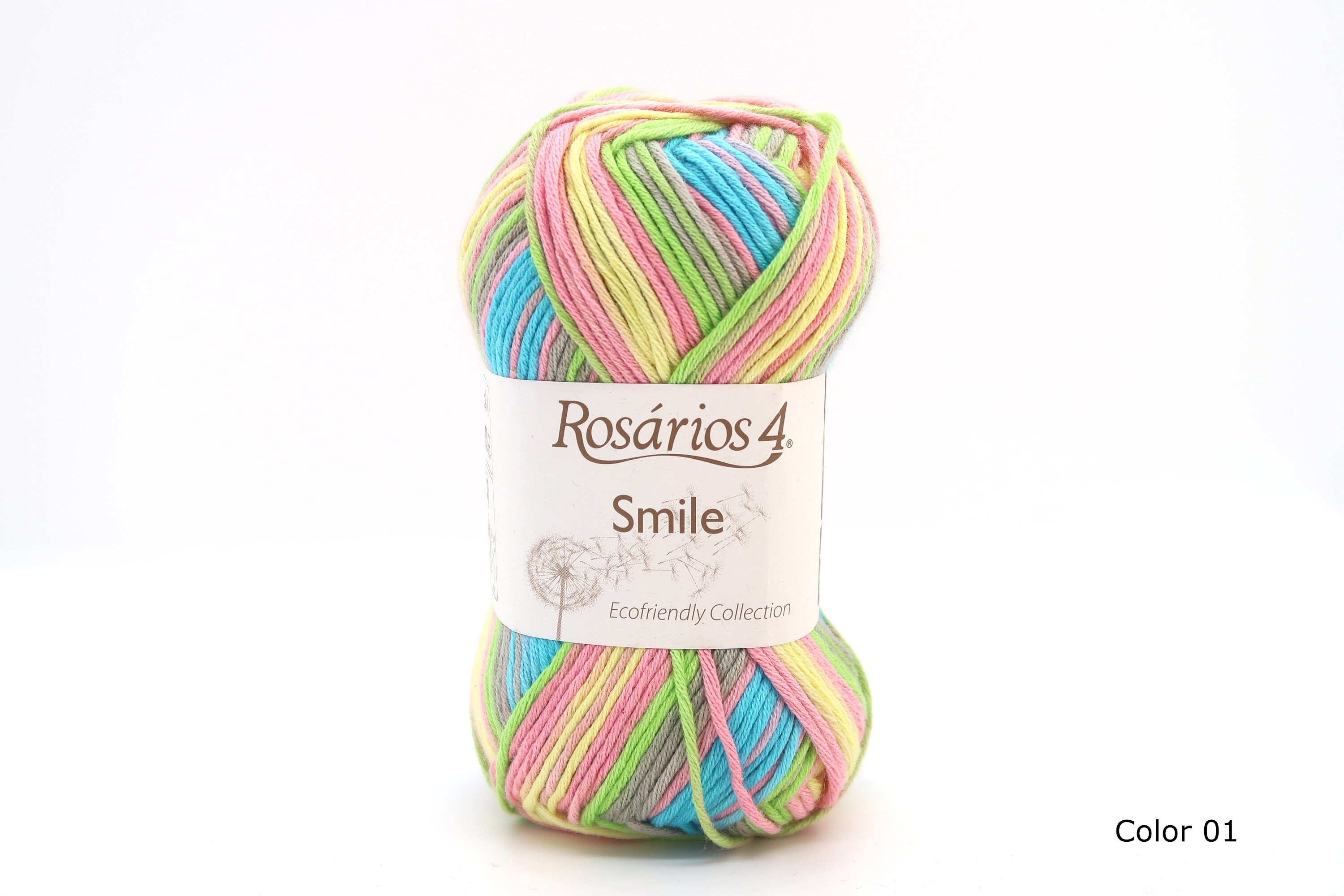 Cotton Yarn, Smile, 50 Grs, Ecofriendly Collection, Spring and Summer ...