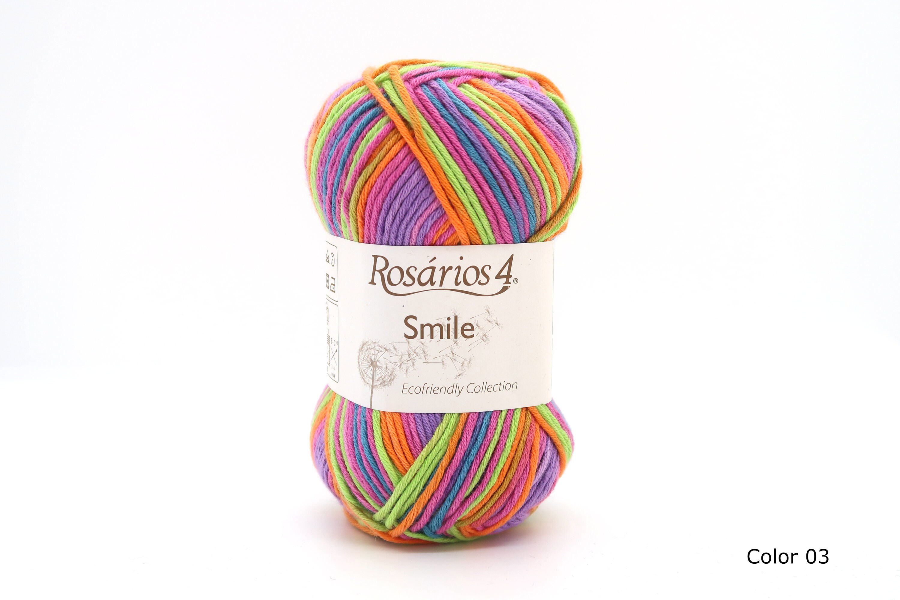 Cotton Yarn, Smile, 50 Grs, Ecofriendly Collection, Spring and Summer ...