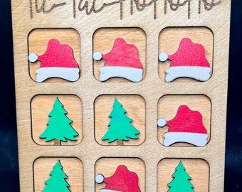 Tic Tac Toe Board Christmas Christmas Tic Tac Toe Board Christmas Decor ...