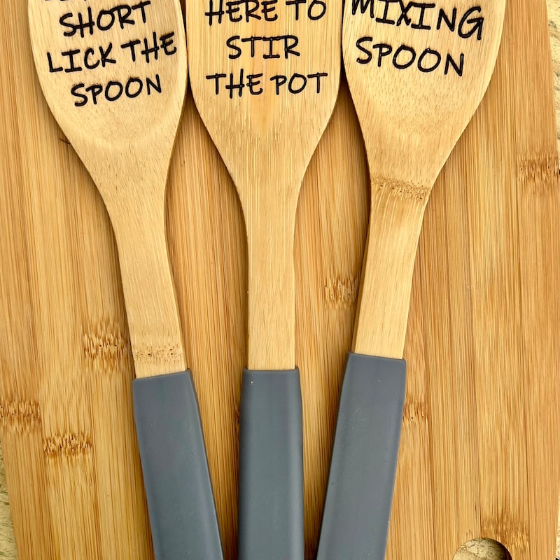 Bamboo Spoons - Etsy