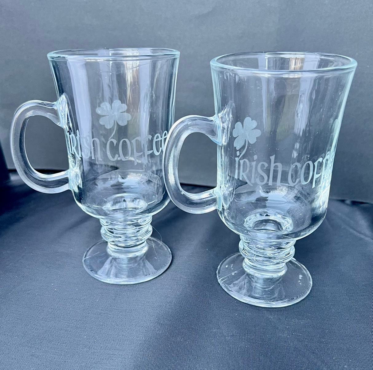 Irish Coffee Etched Mug Set of 2 Mugs - Etsy