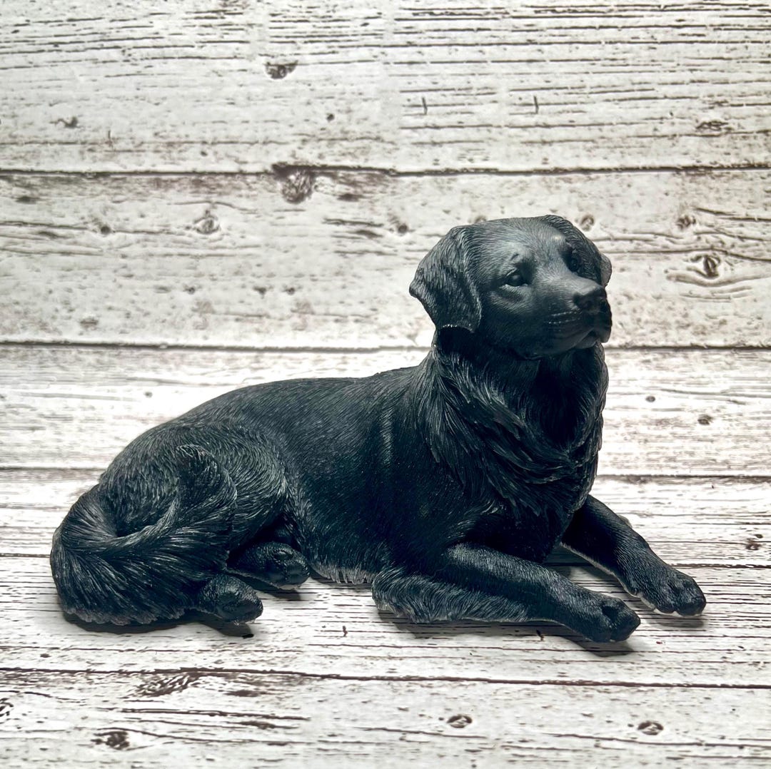 Labrador Retriever - Black. Solid Resin - Etsy