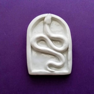 WATERCOLOR PALETTE Cute Snake Art Paint Palette for Dark Cottage Core ...