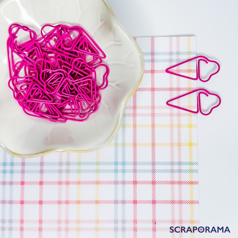 Ice Cream Shaped Metal Paper Clip Set Summer Planner Accessories Ice ...