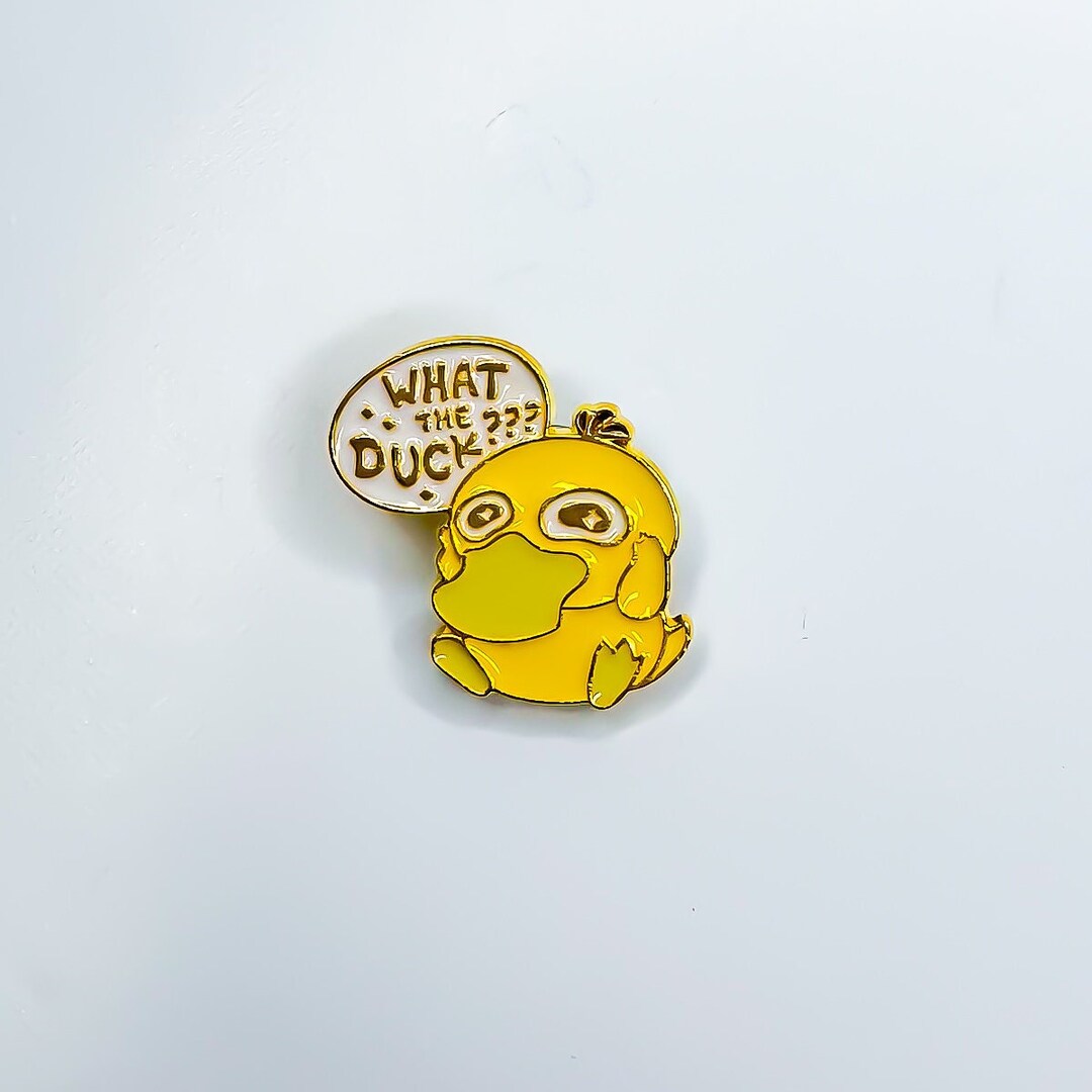 Psyduck Pokemon Pin 90s Anime Video Game Pins Anime Pin Hard Enamel Pin ...